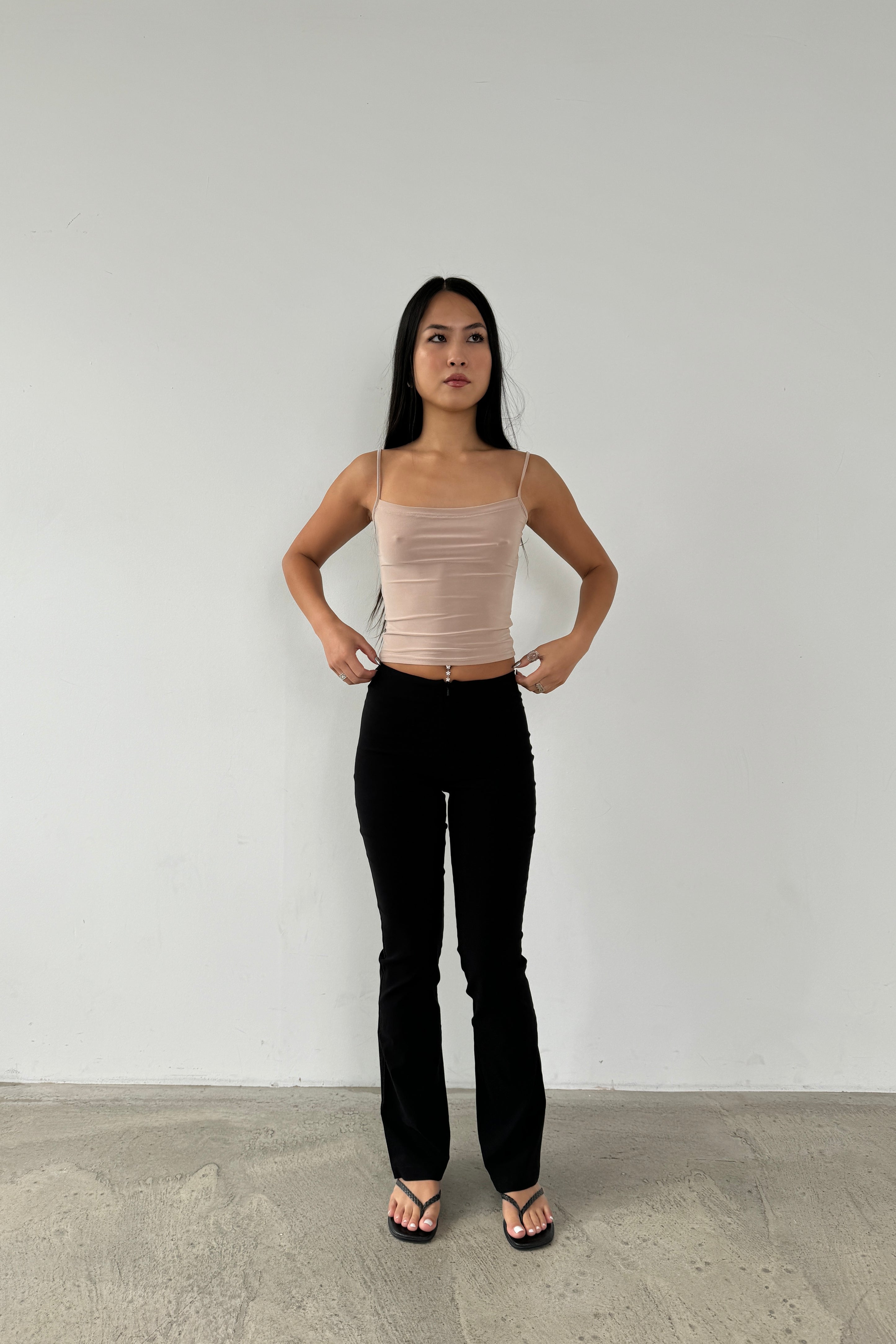 The Slinky cami - tan – Isabella Vrana